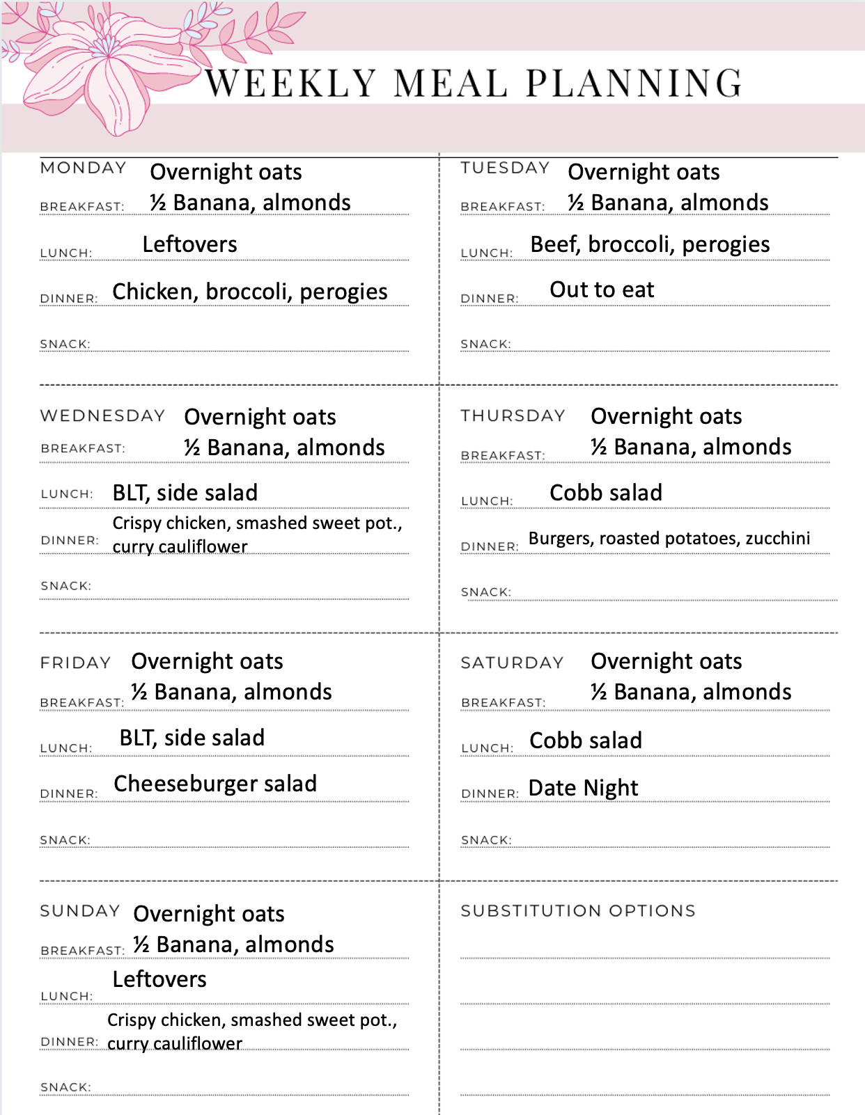 Helpful Tips to Plan for a Successful Week – Made With Grace Home