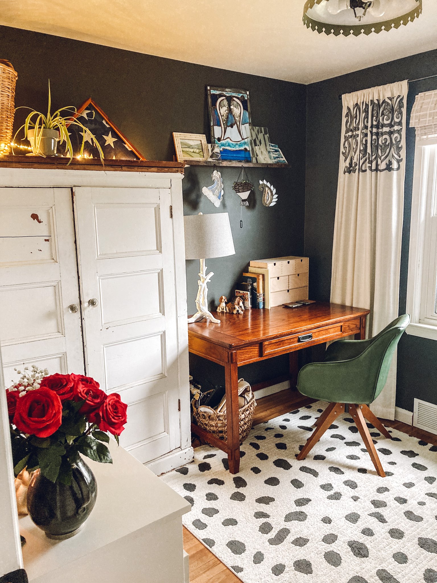 Our home office tour – Plus tips on maximizing a small space – Made ...