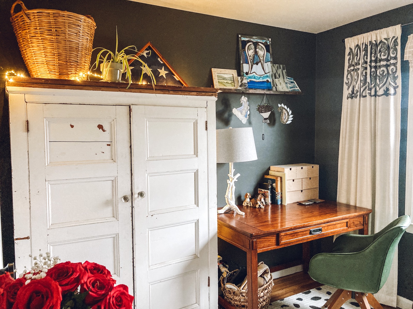 Our home office tour – Plus tips on maximizing a small space – Made ...