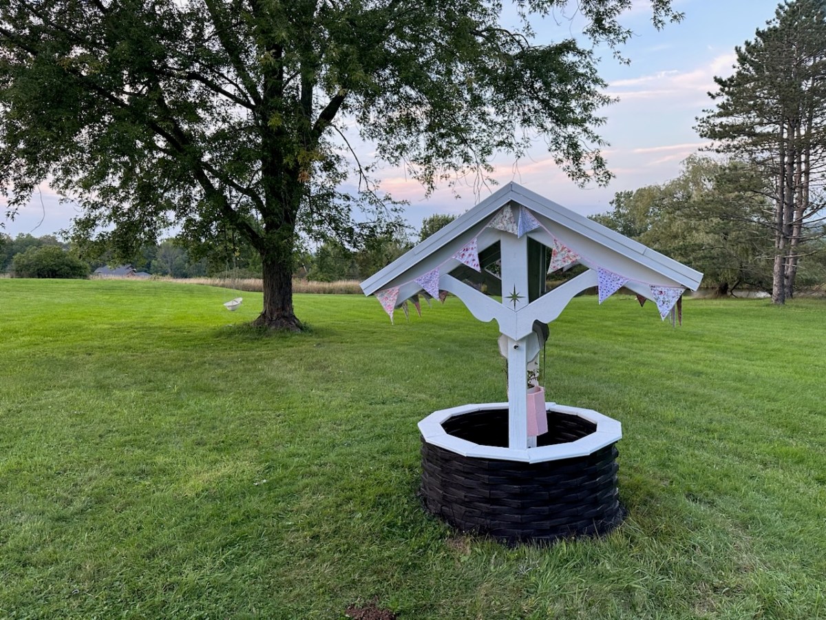 Wishing Well Makeover – Made With Grace Home